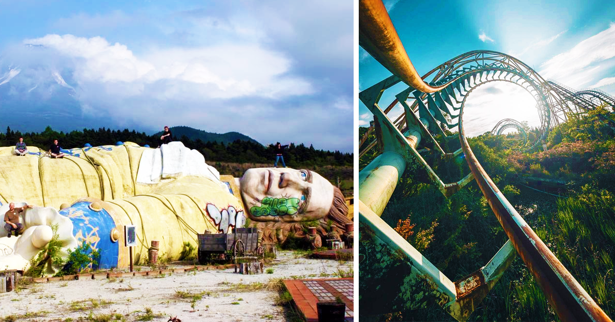 25 Photos of Deserted Theme Parks (That Give Us The Heebie-Jeebies)