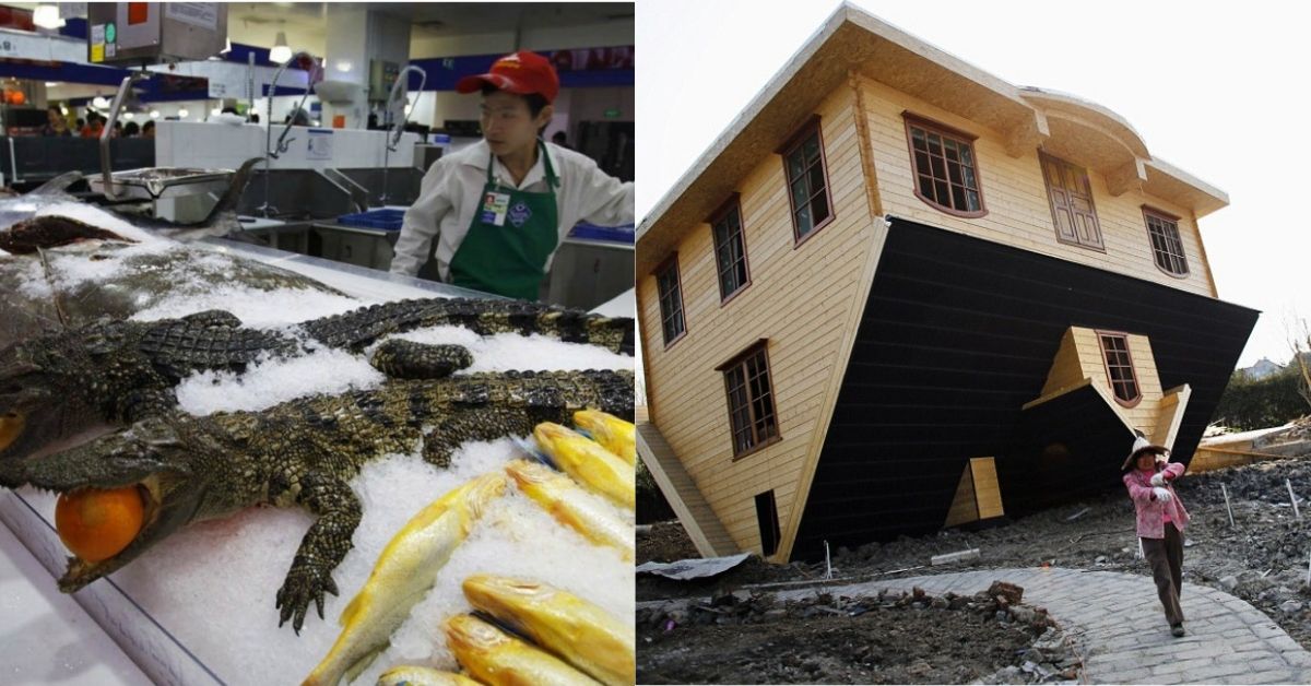 25 Images Of Strange Things We Can Only Find In China