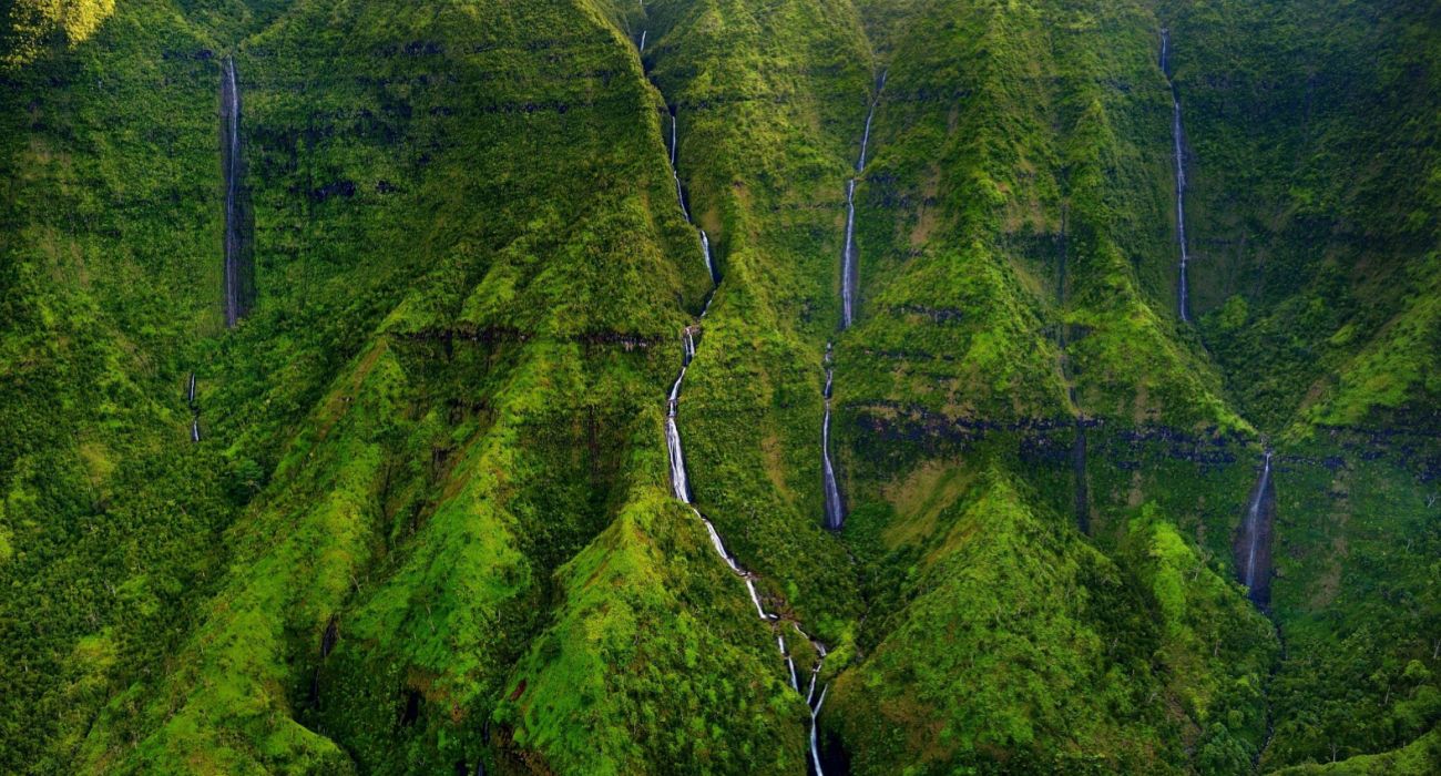 Mount Waialeale's Crater Is One Of The World's Wettest Spots (With Many ...