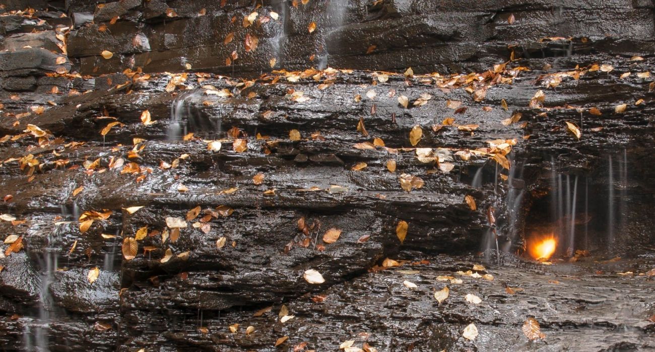 Does Eternal Flame Falls Ever Go Out? Here's What To Know About This Hike