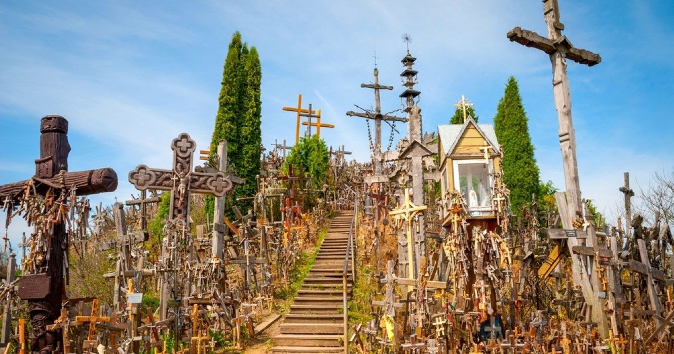 See 100,000 Crucifixes At The Hill Of Crosses: One Of Lithuania's Most ...