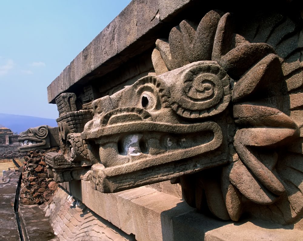 See 260 Serpent Heads At Teotihuacán's Temple Of The Feathered Serpent ...