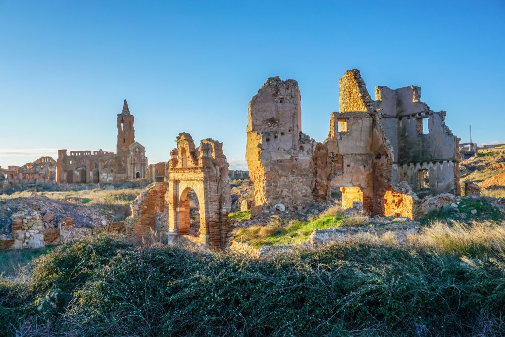 This Eerie Spanish Ghost Town Is Now A Memorial To Its Civil War & It's ...