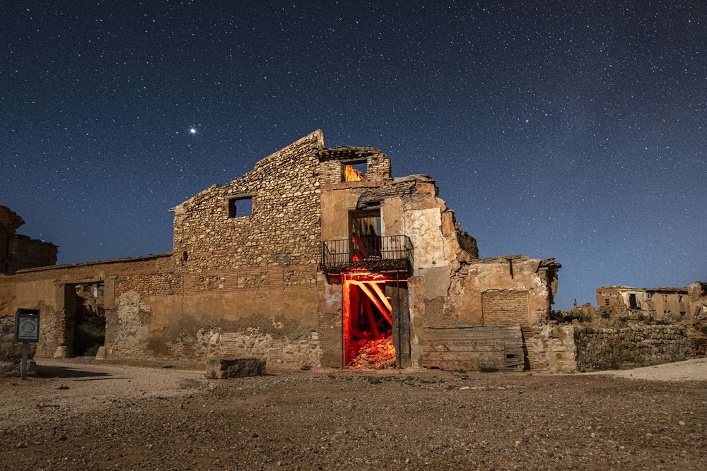 This Eerie Spanish Ghost Town Is Now A Memorial To Its Civil War & It's ...