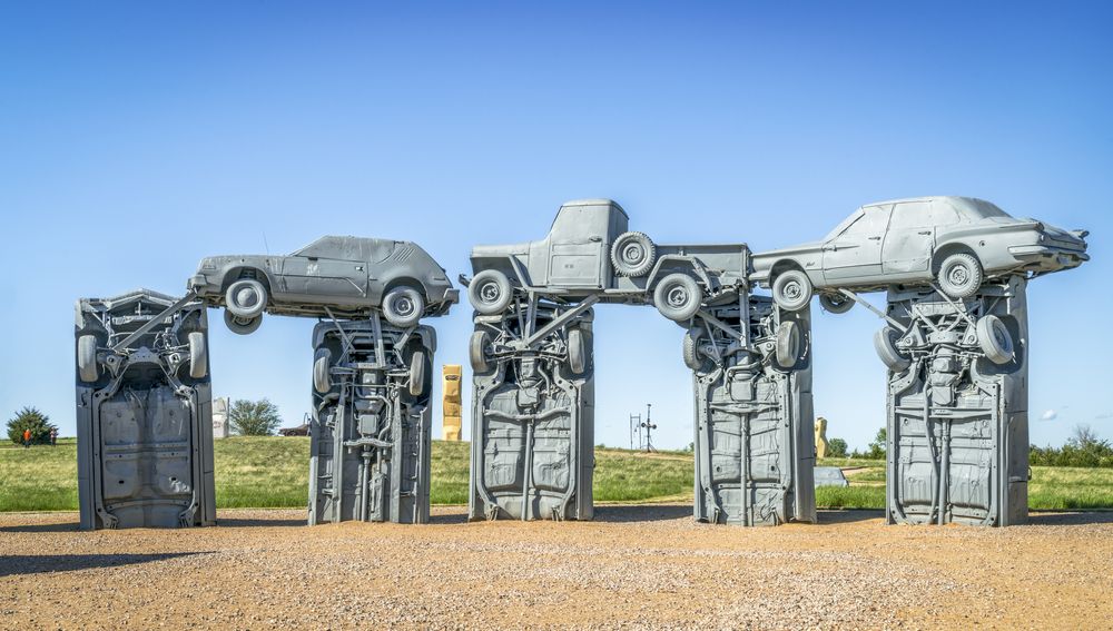 Carhenge Is The The Most Unusual Roadside Attraction In Nebraska, Here ...