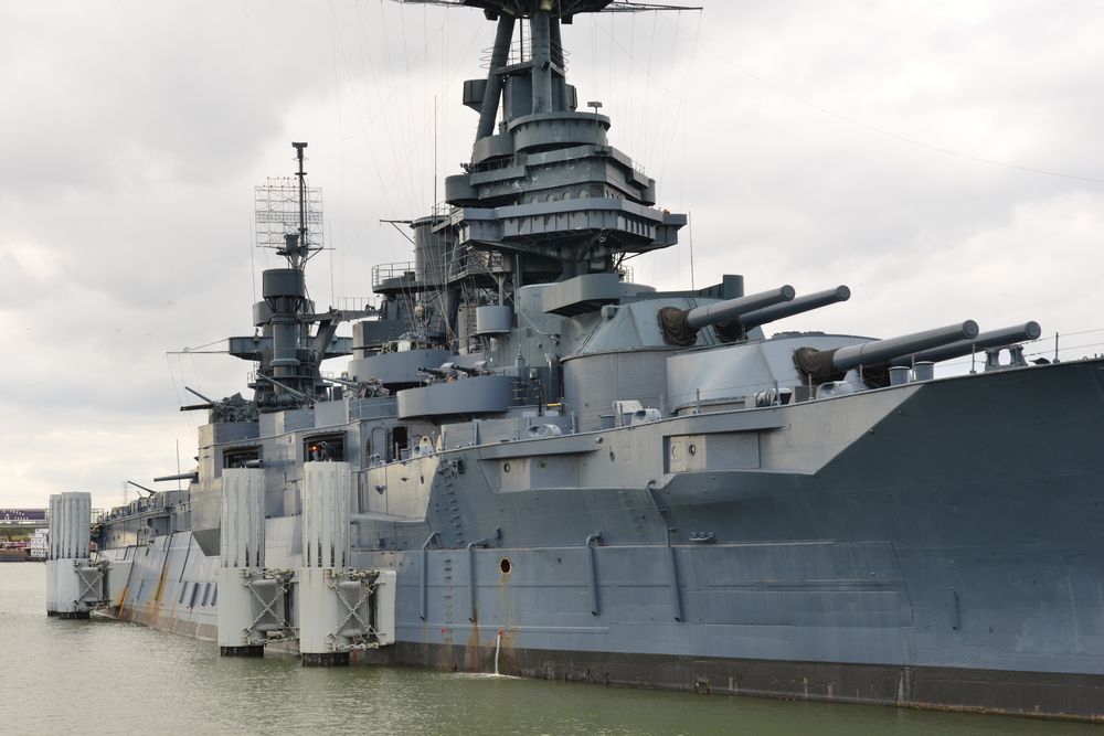 See The Unique Chance To Visit The Mighty USS Texas Museum Battleship While She Is In Drydock