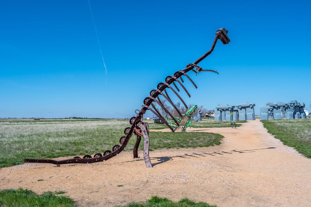 Carhenge Is The The Most Unusual Roadside Attraction In Nebraska, Here ...