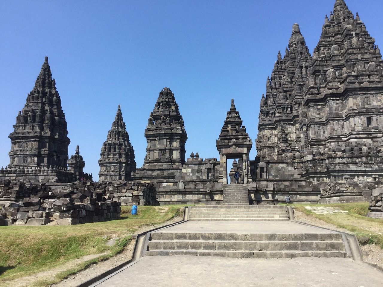 The Prambanan Temple In Java Is An Ancient Hindu Complex With A ...