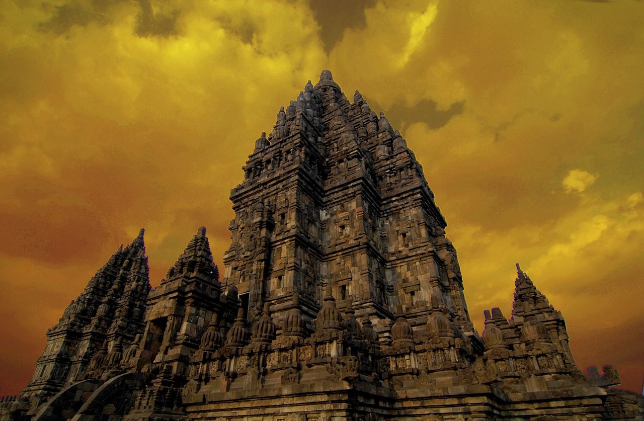 The Prambanan Temple In Java Is An Ancient Hindu Complex With A ...