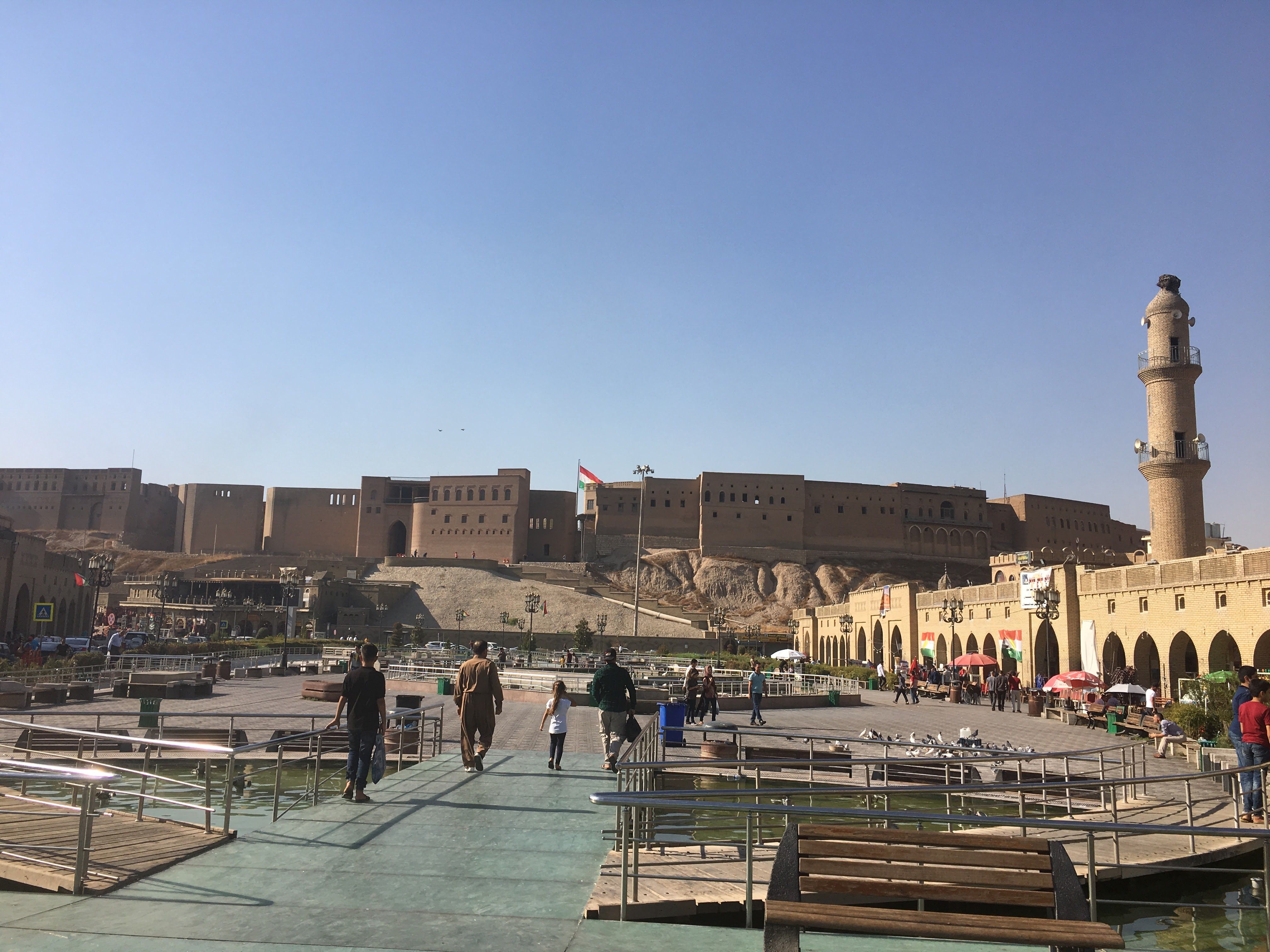 Northern Iraq's Erbil Citadel Is Well Preserved & Is One Of The Oldest ...