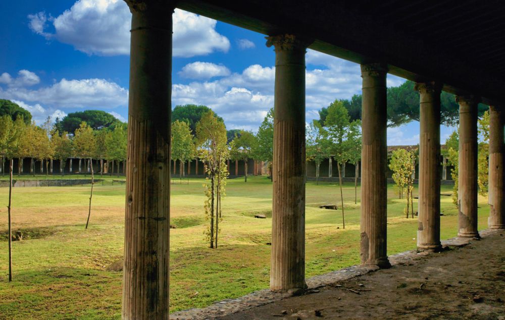 Discover The Palaestra Or Sports Field Of Pompeii (& What Was Found There)