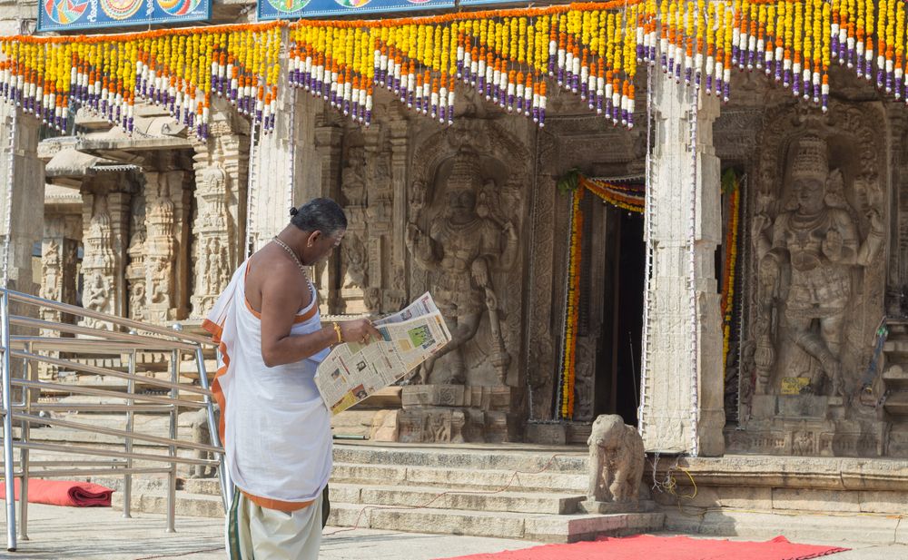 This Mysterious Indian Town Is Full Of Temples But Most Are Now Buried ...