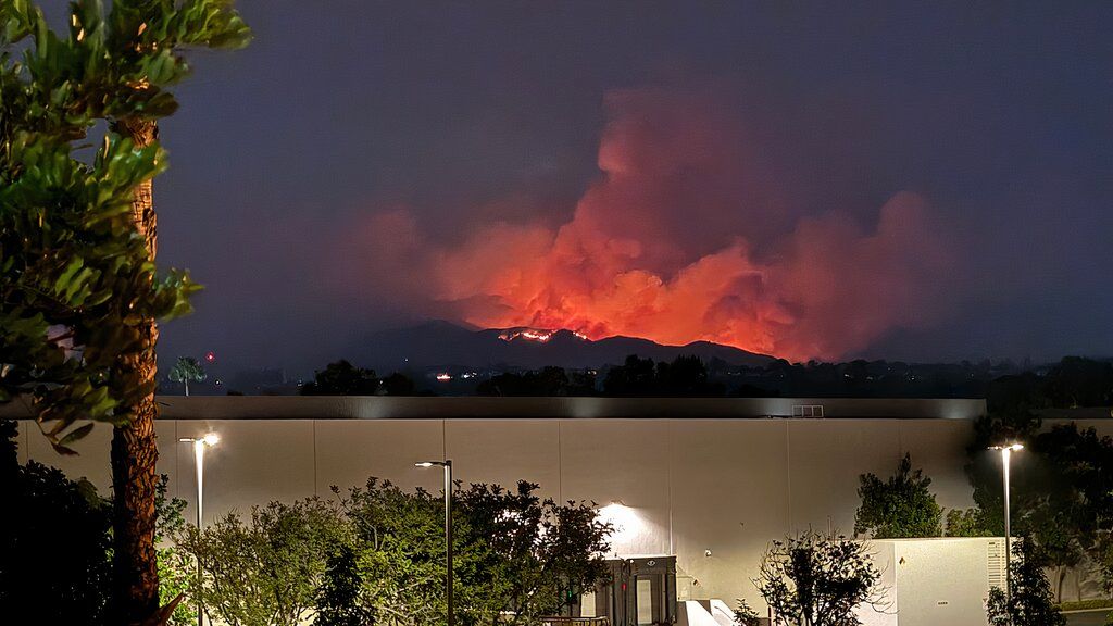 Trabuco Canyon Airport Fire Reaches 8,500 Acres, Injuries Reported