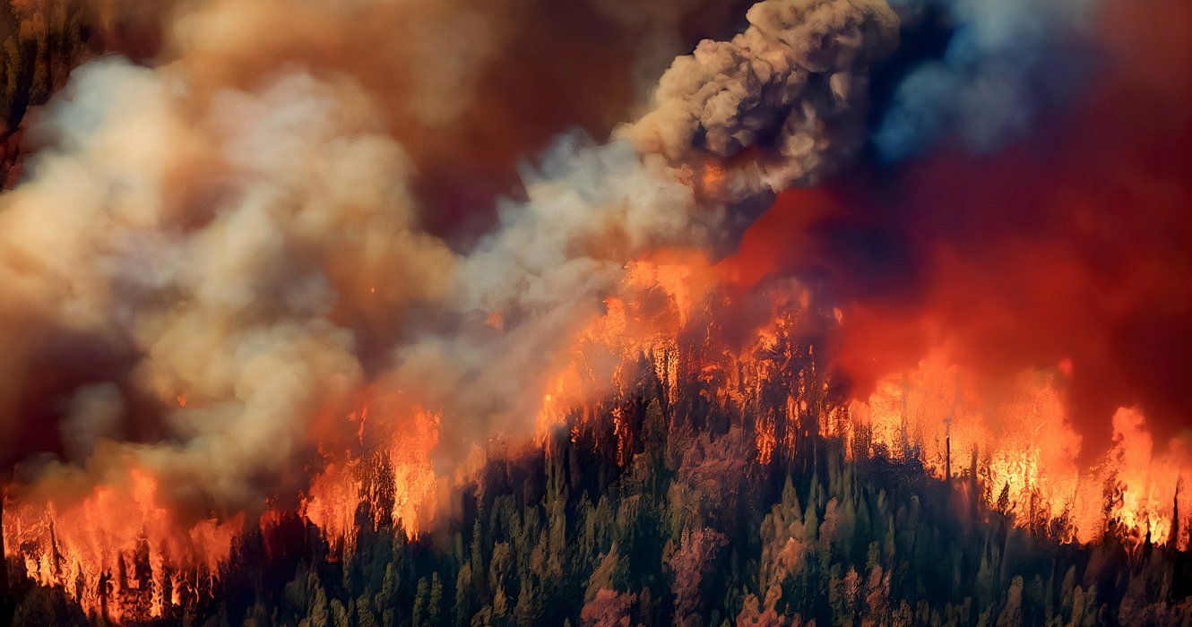 California Line Fire Grows To Over 21,000 Acres, Forcing Evacuations