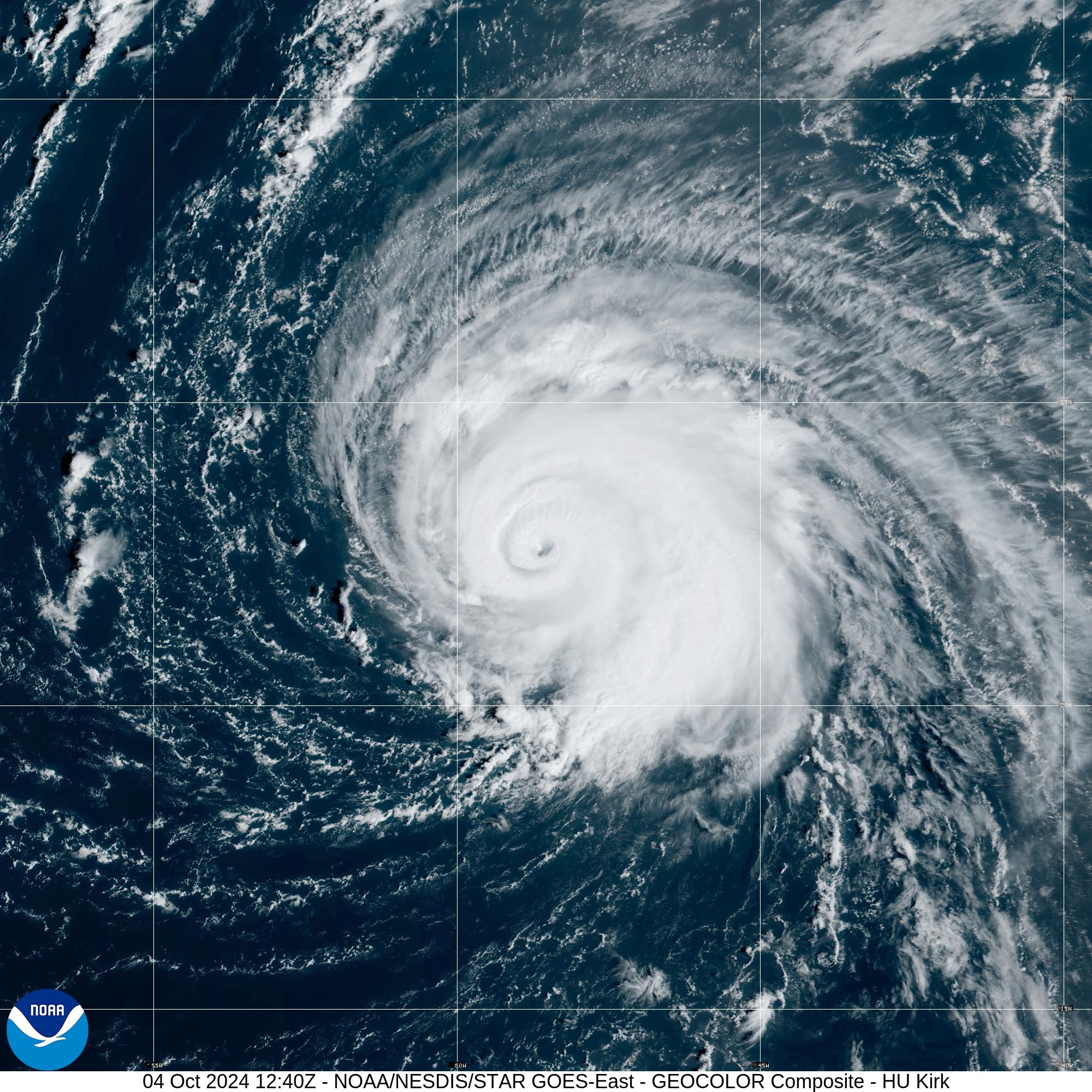 Hurricane Kirk to Miss the U.S.: Warnings in Place for the U.K. And ...