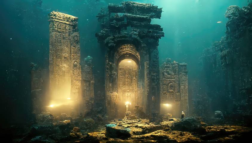 Real-Life Atlantis: Newly Found Lost Underwater City Could Rewrite The ...