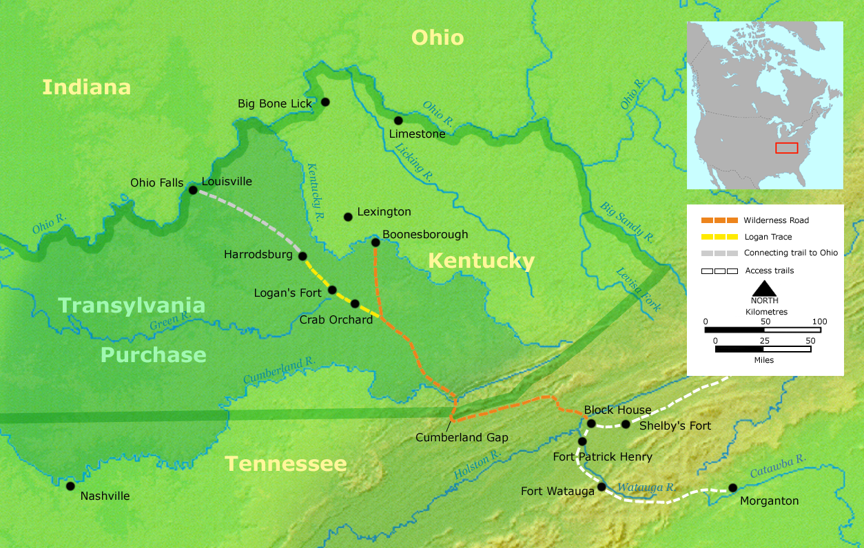 Kentucky - Maps | TheTravel