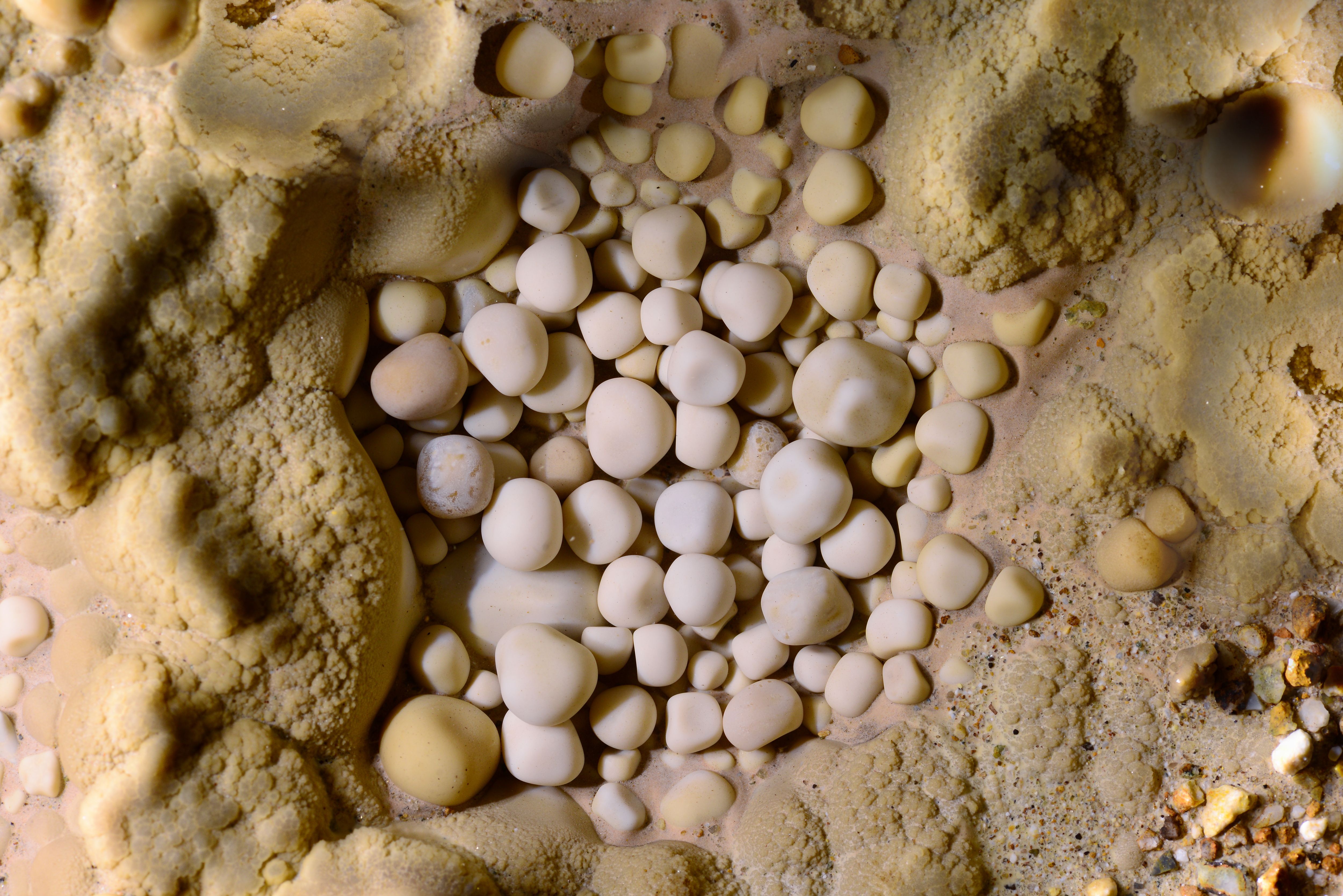 Mysterious Cave Pearls Contain Ancient Greek Artifacts In Israel
