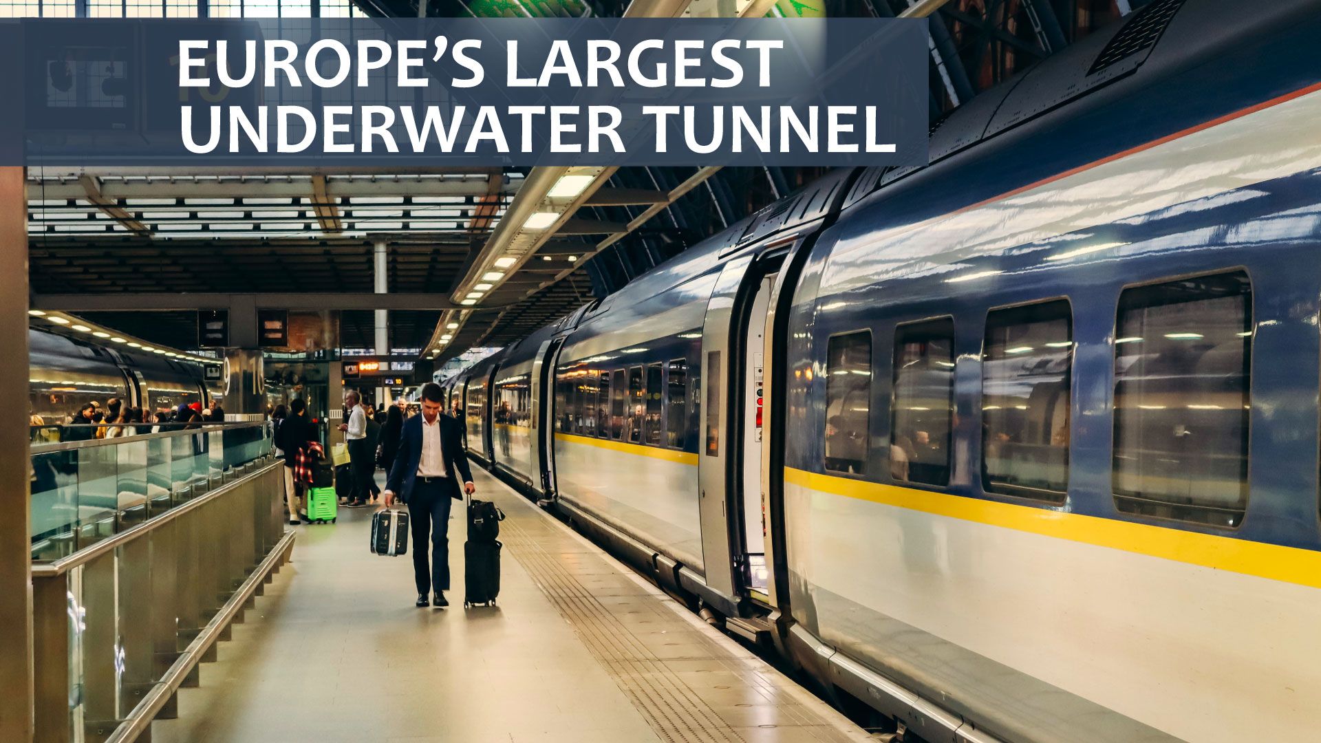 246 Feet Below Sea Level Is Europe's Largest Underwater Tunnel