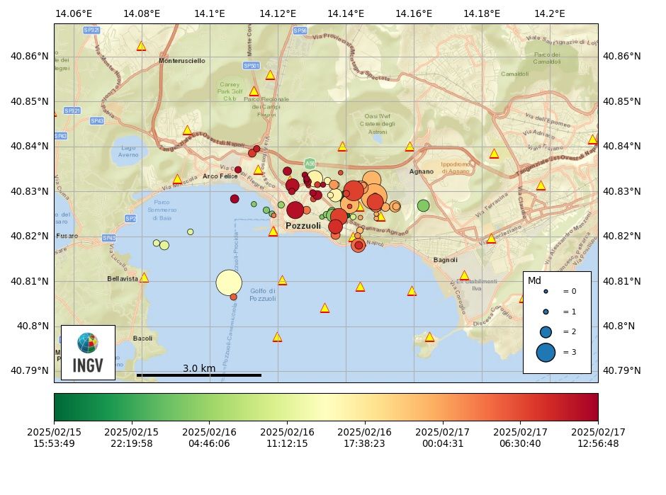 Naples, Italy Rocked by Earthquake Swarm: Over 600 Recorded in Campi ...
