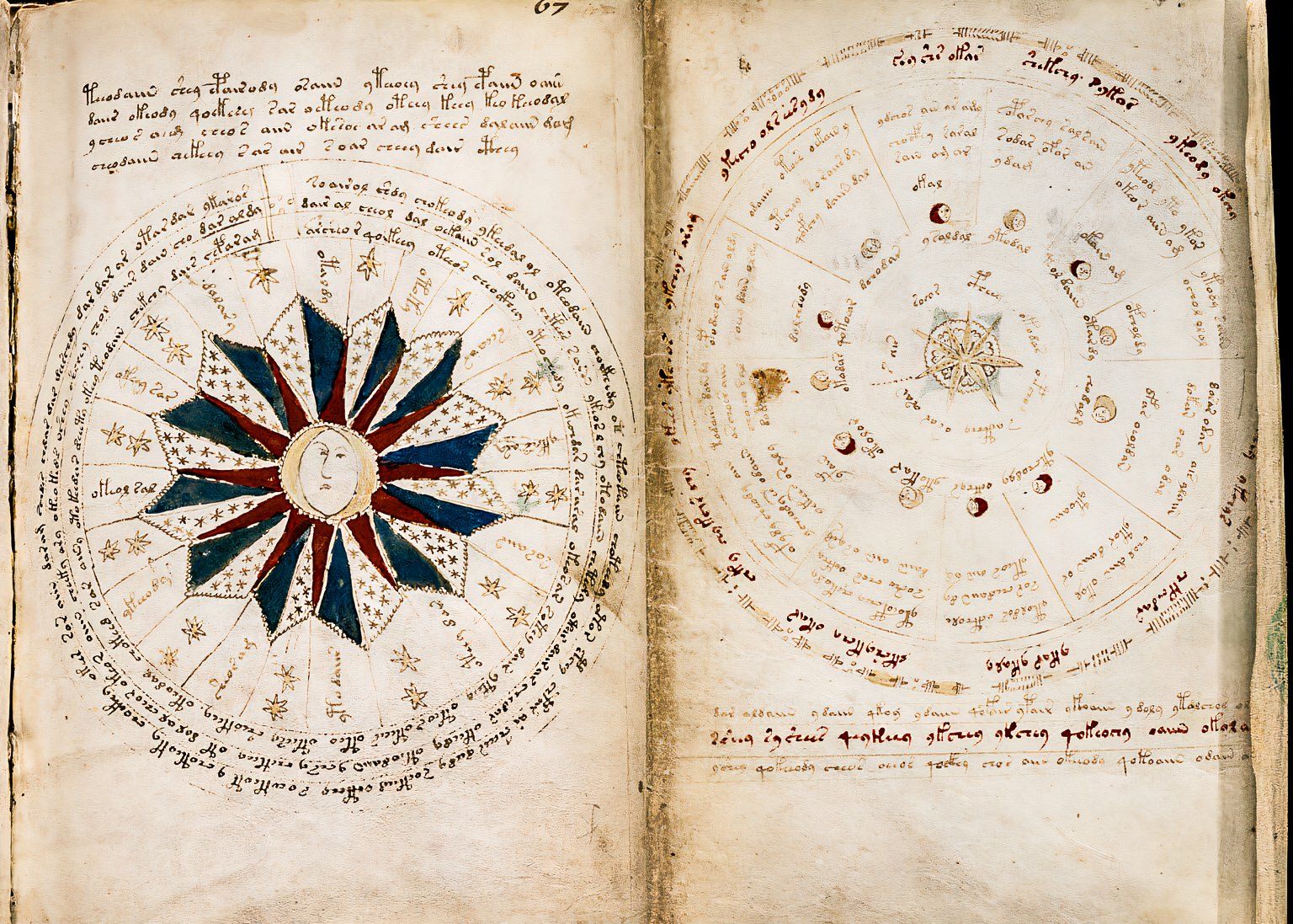 A Mysterious Book With Unknown Text And Drawings Sits In A U.S. College ...