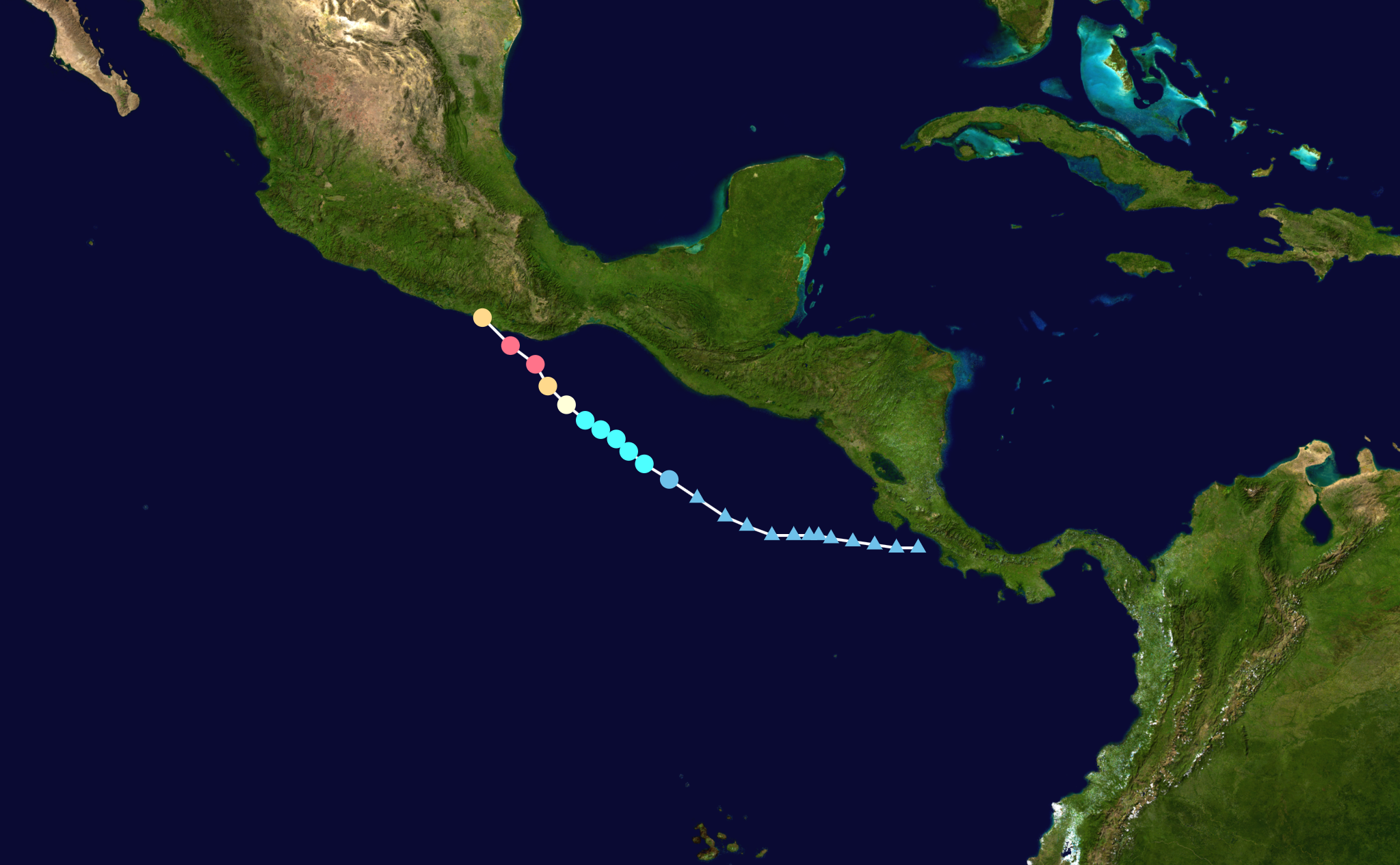 How Travelers And Locals Are Reacting As Erick Approaches Mexico