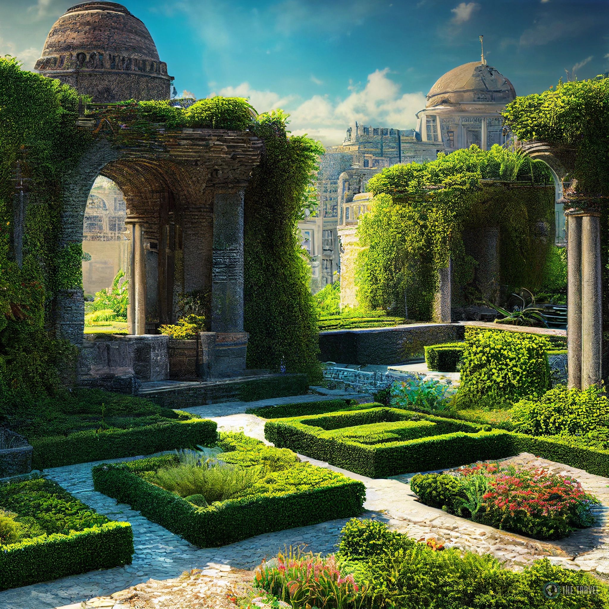 How Would The Hanging Gardens Of Babylon Look Like If They Existed Today?